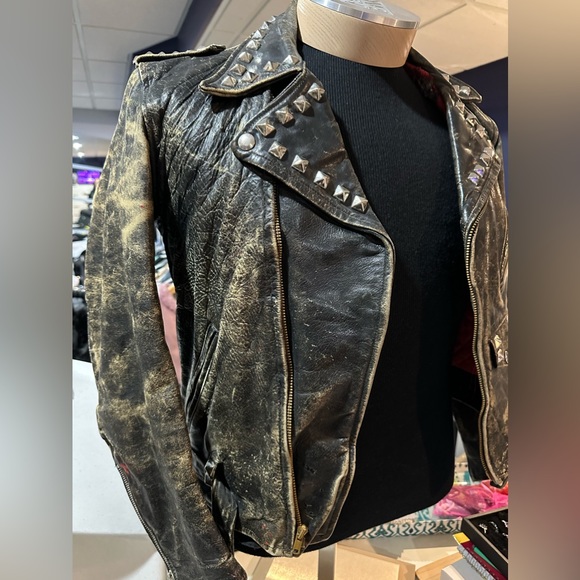 Sportimer | Jackets & Coats | Custom Vintage Leather Uk Police ...